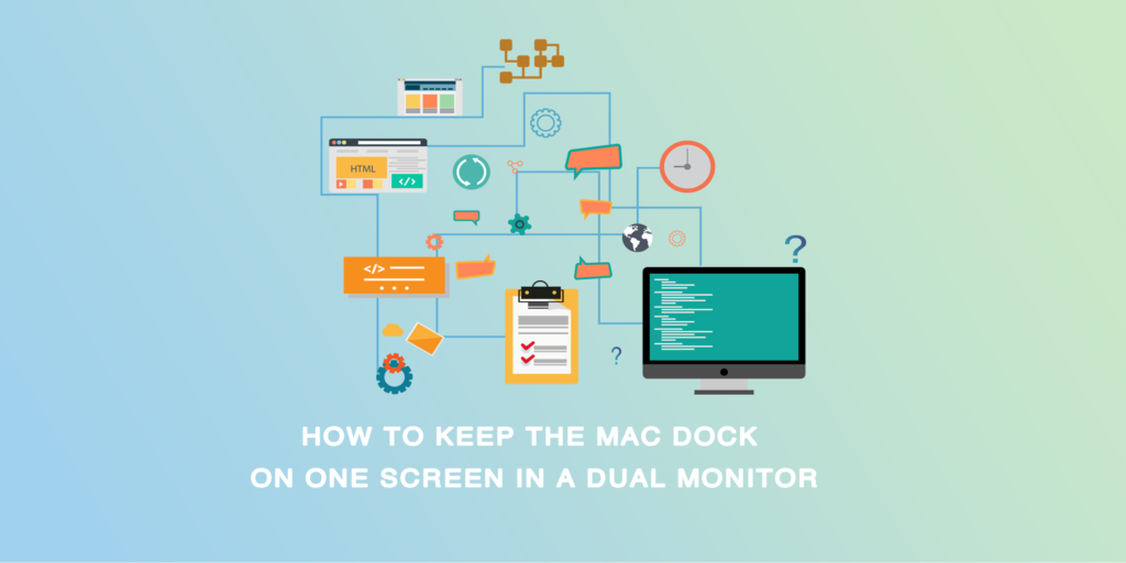 How to Keep the Mac Dock on One Screen in a Dual Monitor - Apple ...