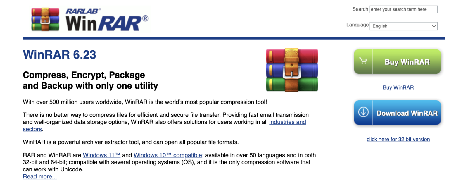Best WinRAR Alternative - Unzip One