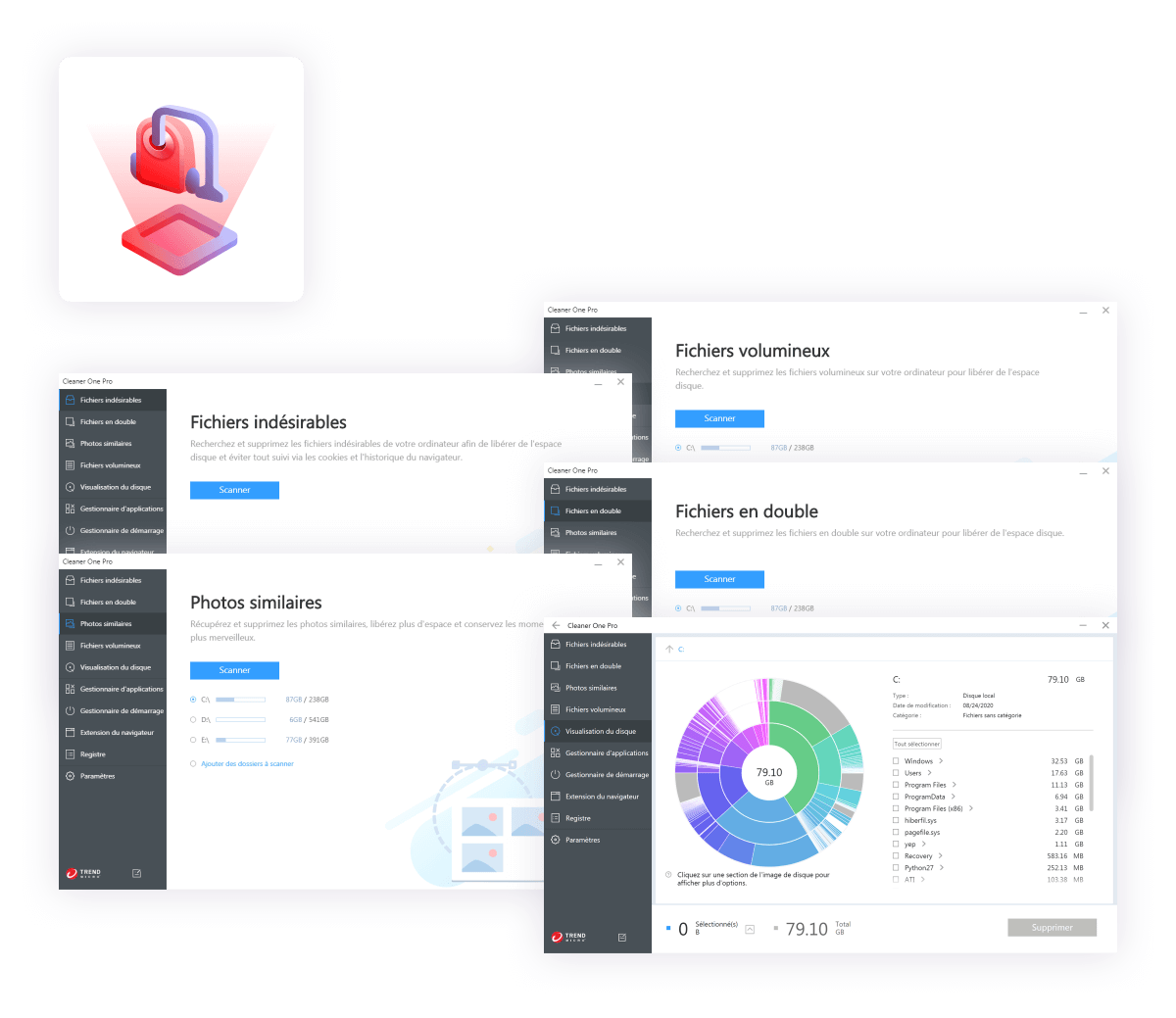 Cleaner One Pro pour Windows - Nettoyez et optimisez votre PC pour des ...